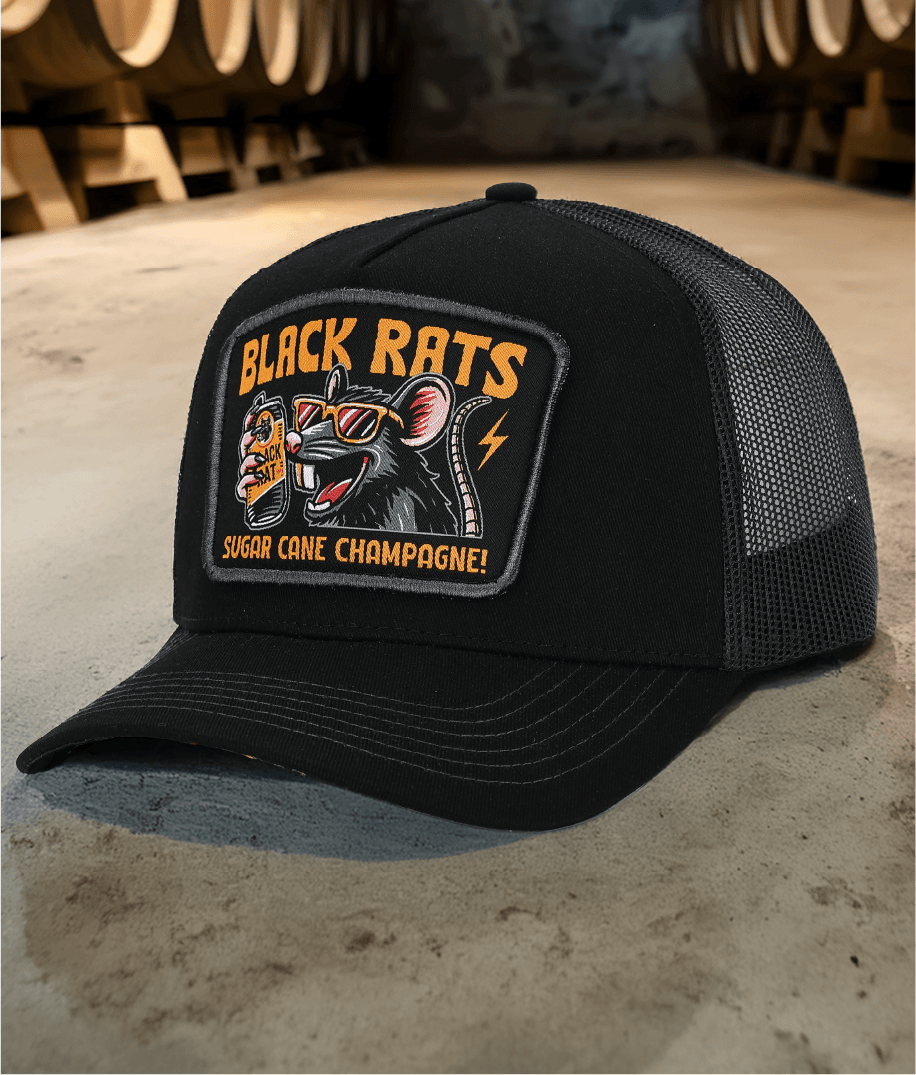BLACK RATS- TRUCKER CAP- MID PROFILE