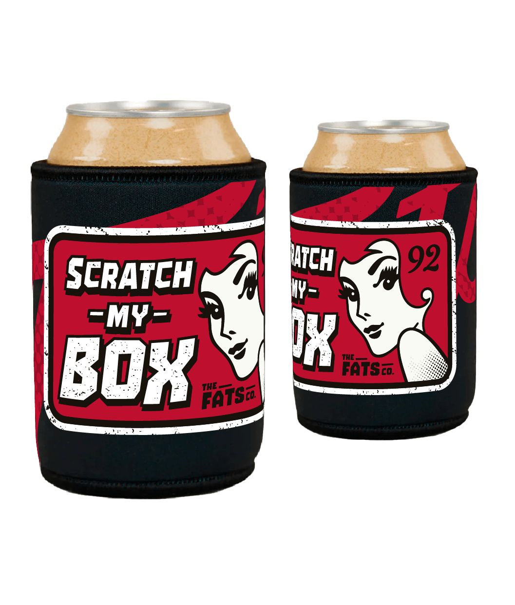 SCRATCH MY BOX- STUBBY COOLER