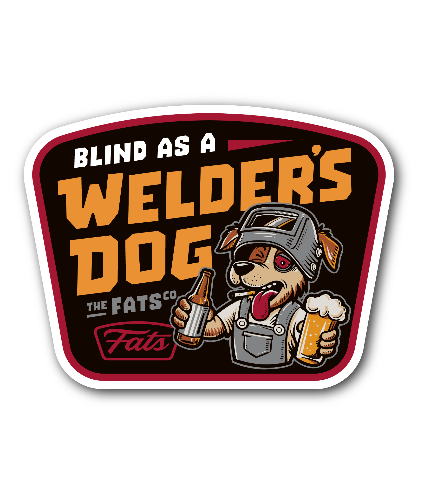 WELDERS DOG V2- STICKER